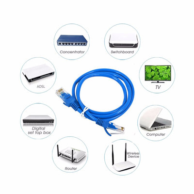 2M 5M 10M Rj45 CAT6 23AWG Internet Computer Patch Cable